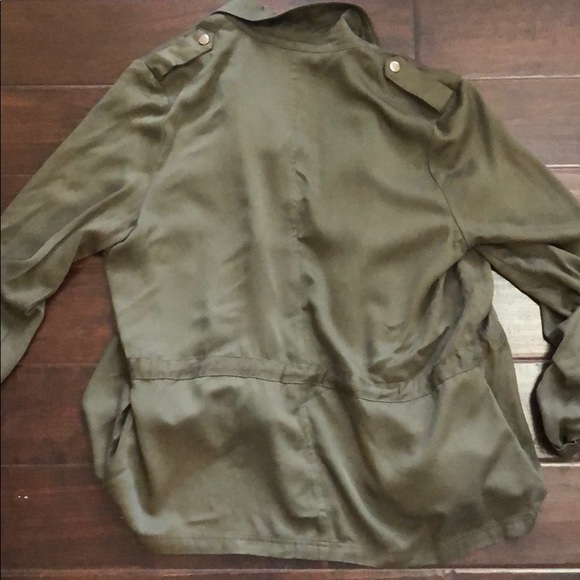 Mossimo Supply Co. | Jackets & Coats | Army Green Military Inspired ...